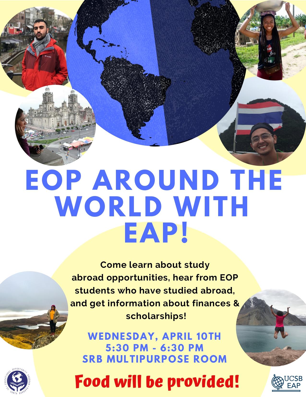 EOP Around The World with EAP | Educational Opportunity Program