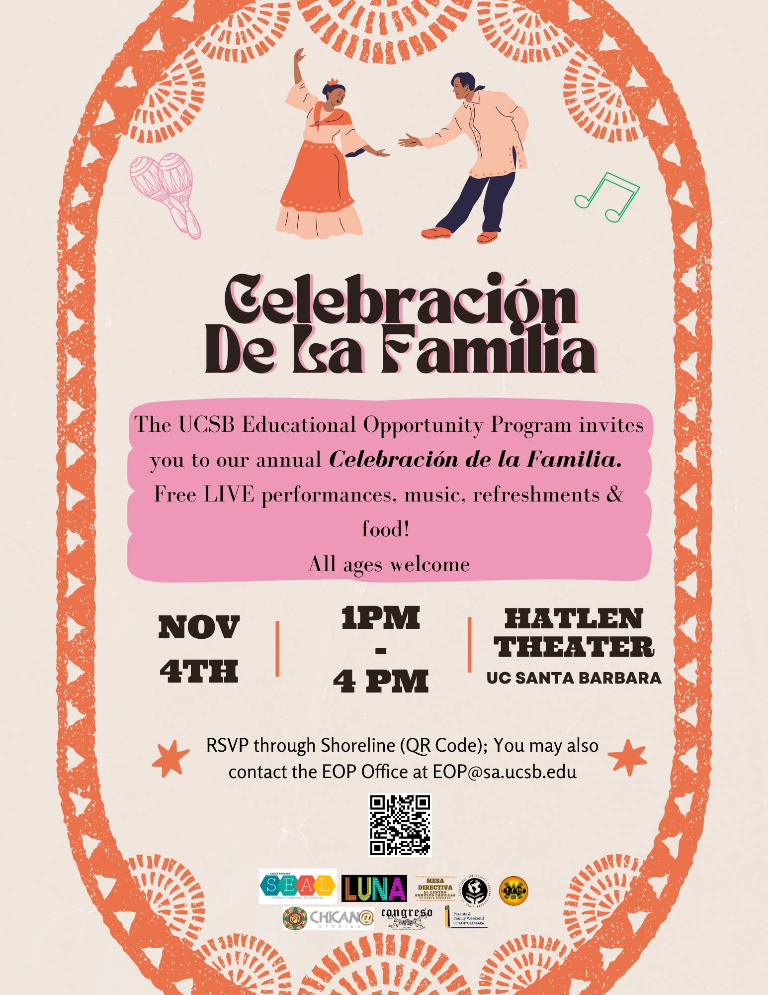 Celebración De La Familia | Educational Opportunity Program
