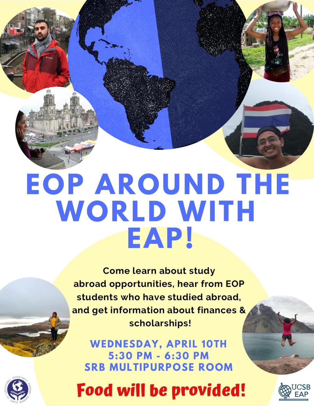 EOP Around The World with EAP | Educational Opportunity Program